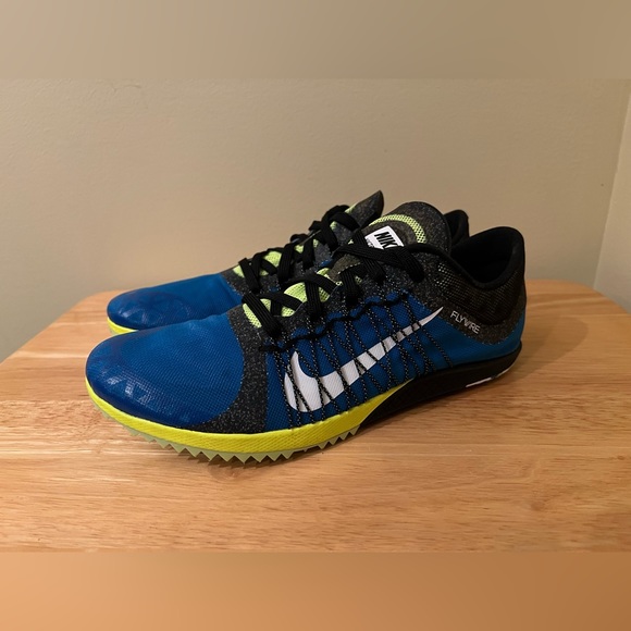 Nike | Shoes | Nike Zoom Victory Xc Spikes Us 8 Blue Electric Green ...